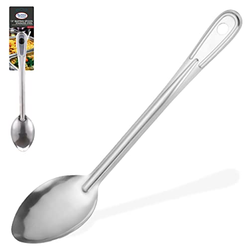Alpine Cuisine Dinner Table Spoon 13-inches Food Grade Stainless Steel